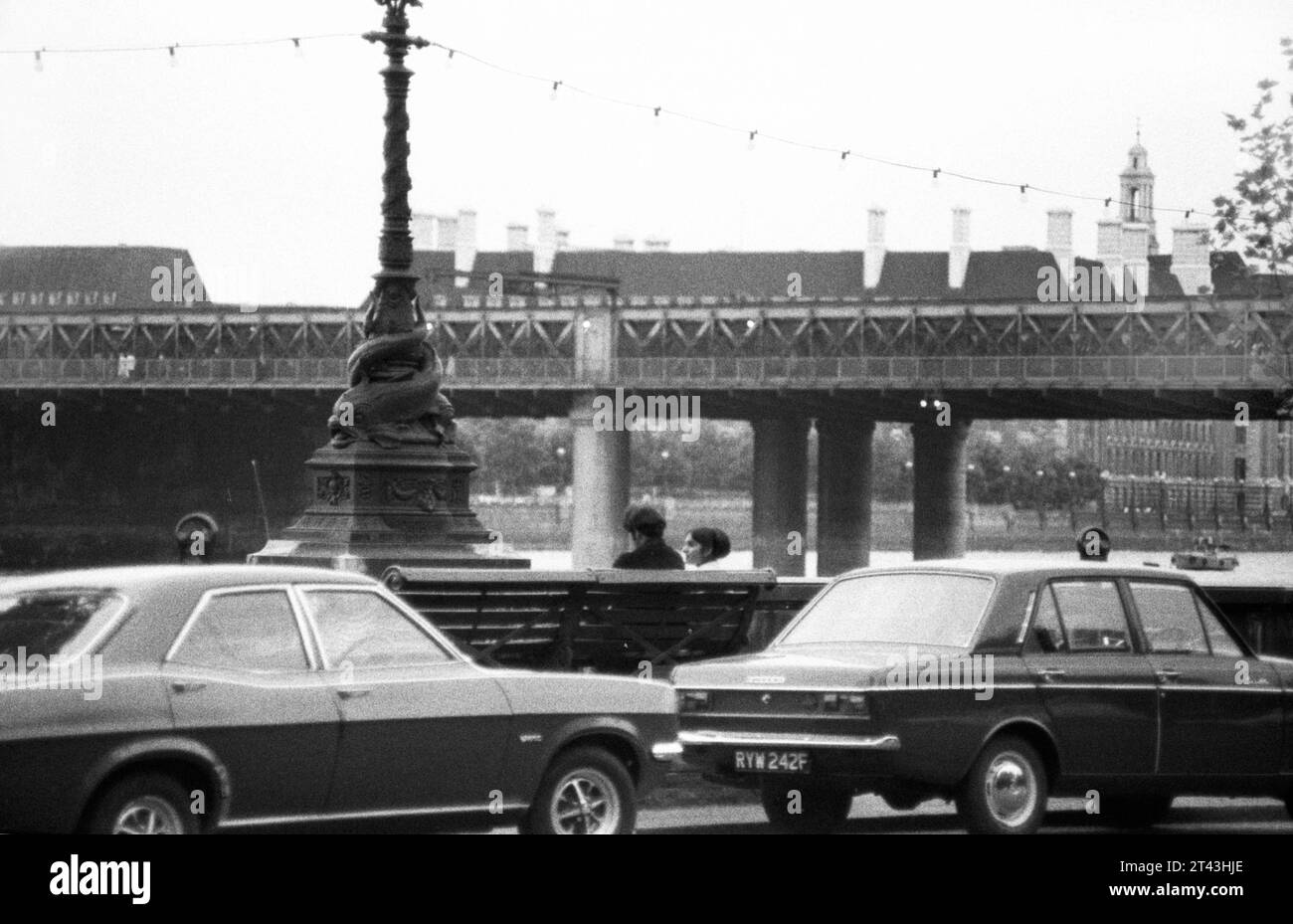 Bridge, London, England, 1971 Stock Photo - Alamy
