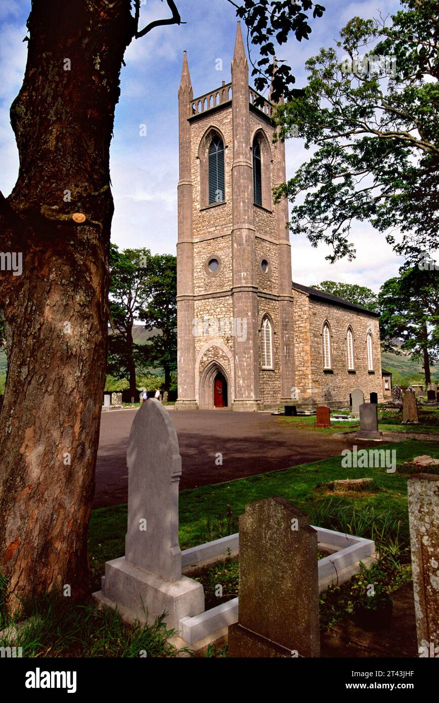 Drumcliffe Church, W.B.Yeats Grave, Benbulben, County Sligo, Ireland ...