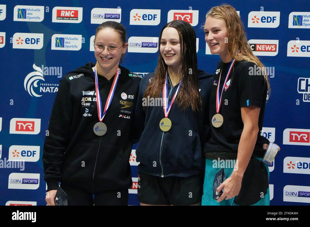 Justine Delmas, Silver medal, Lucie Vasquez, Gold medal, Anastasia ...