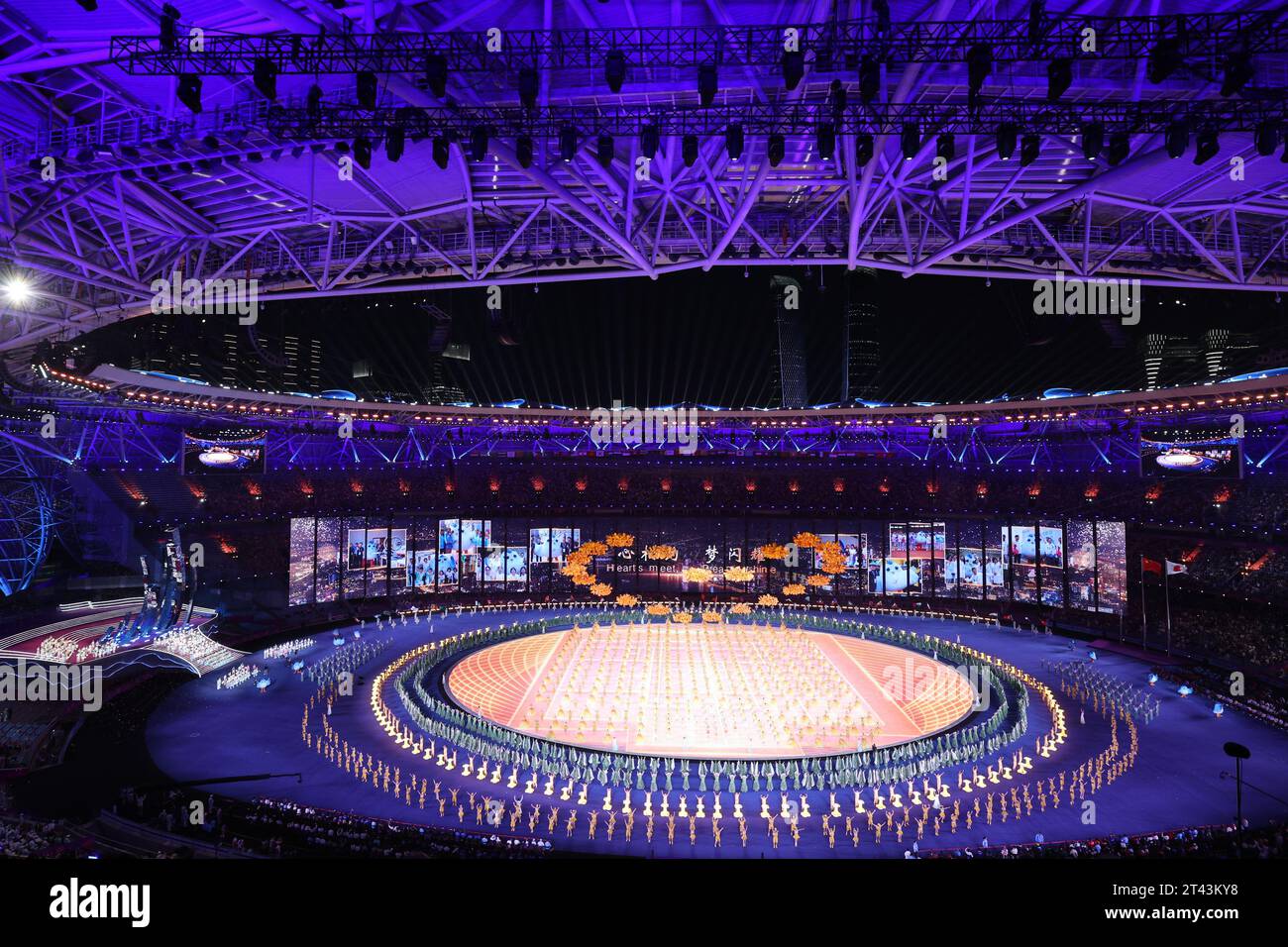 Hangzhou. 28th Oct, 2023. This photo taken on Oct. 28, 2023 shows the ...