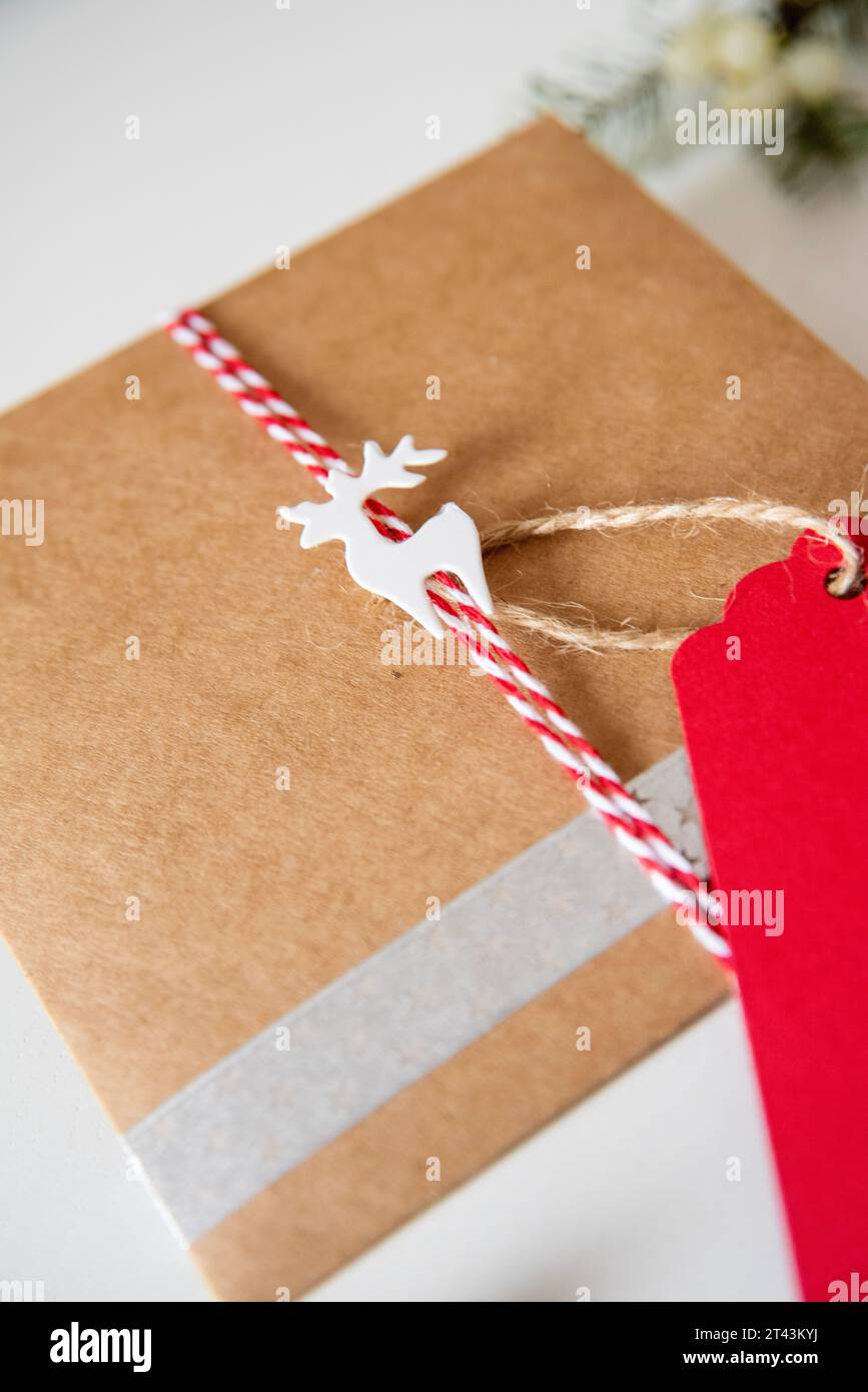 Reindeer inspired holiday design hi-res stock photography and images ...