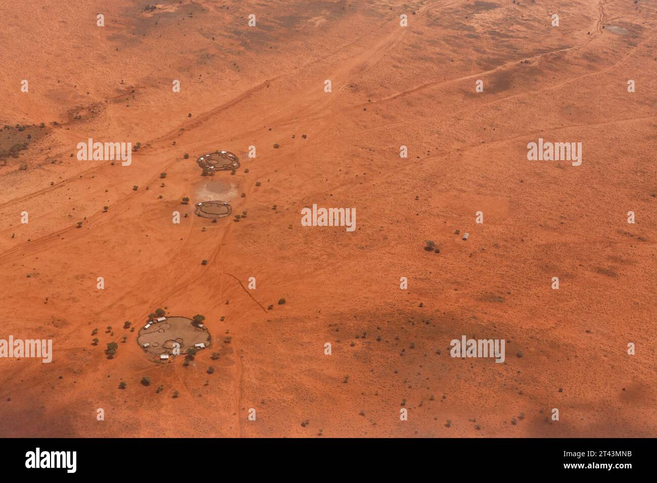 aerial view of the landscape of Kenya Stock Photo - Alamy