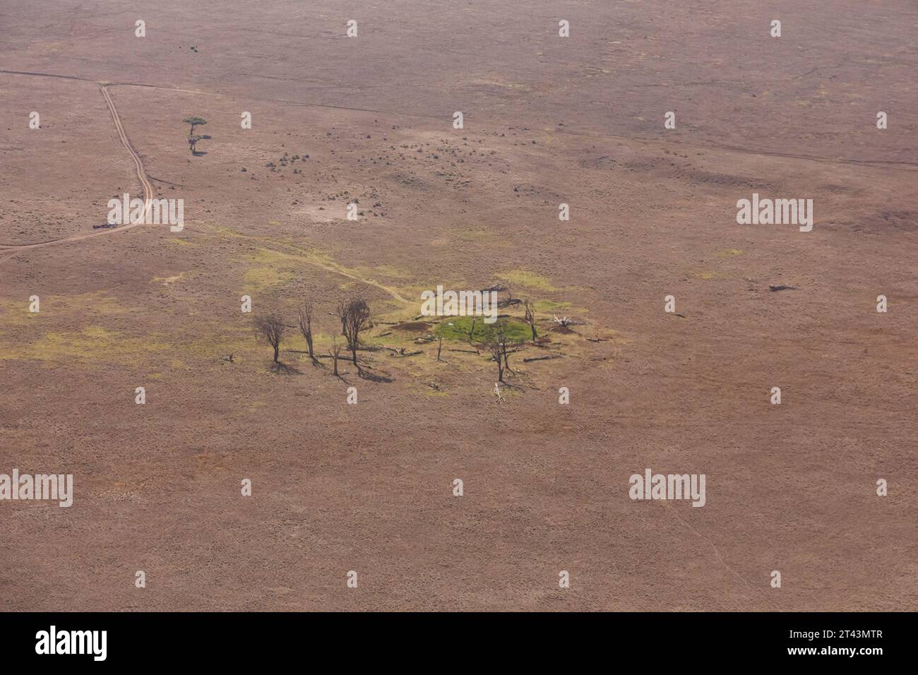 aerial view of the landscape of Kenya Stock Photo - Alamy