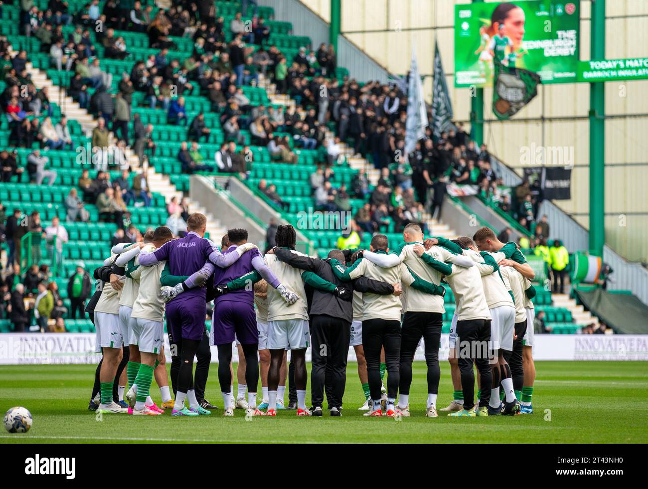 28th October 2023; Easter Road, Edinburgh, Scotland: Scottish ...