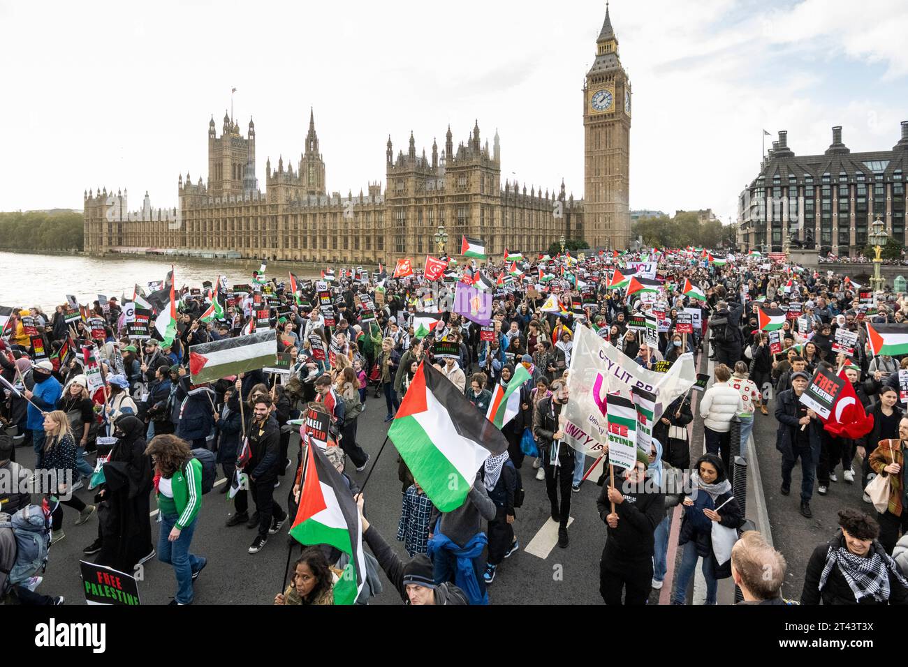 Westminster bridge palestine hi-res stock photography and images - Alamy