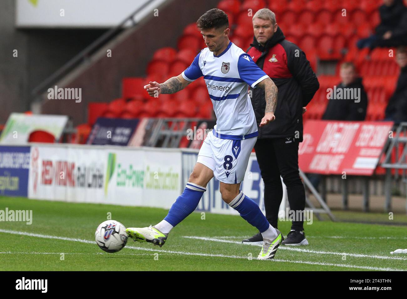 Gavan Holohan of Grimsby Town during the Sky Bet League 2 match between ...