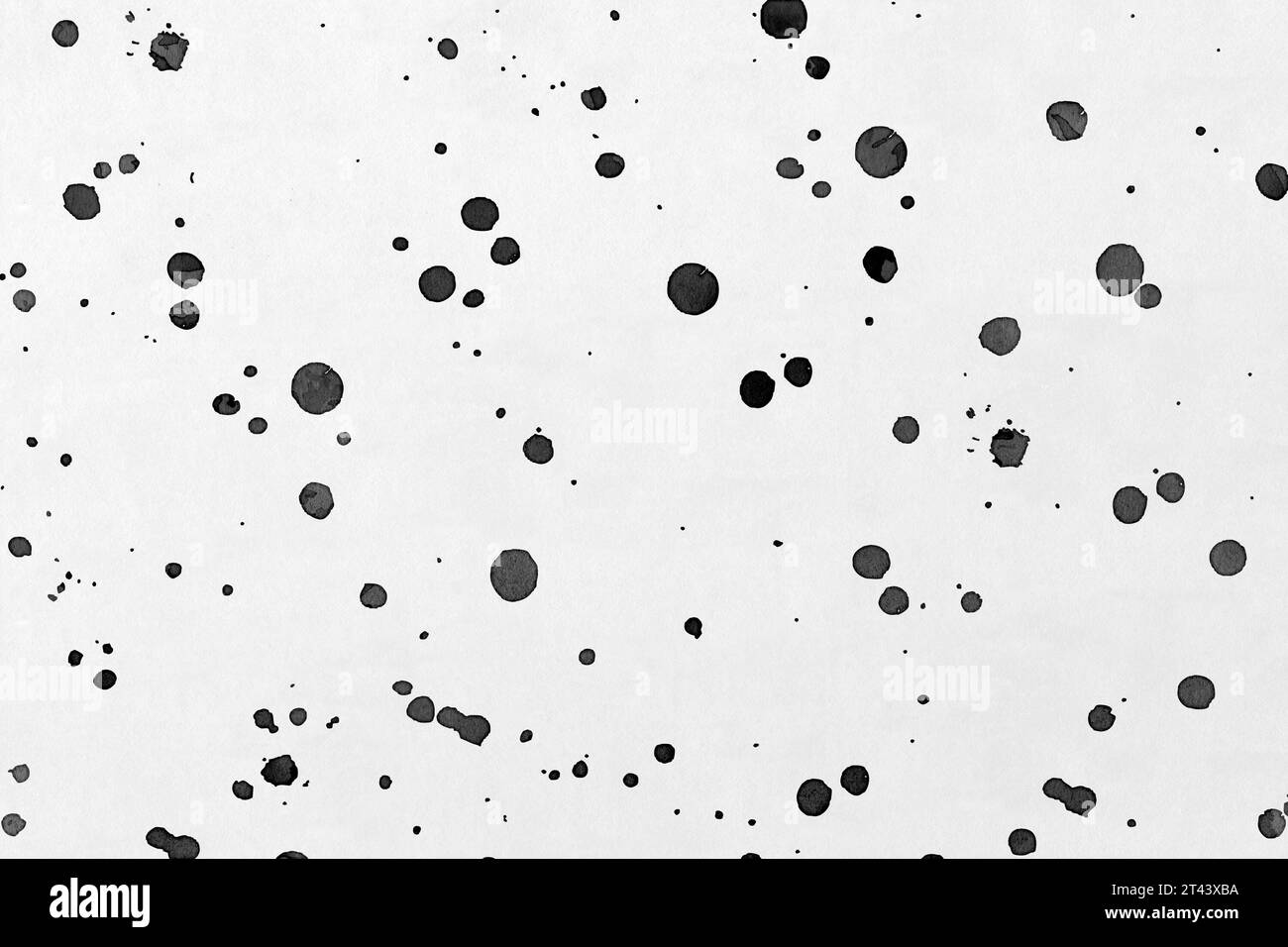 Random watercolor speckle dots seamless pattern. Hand drawn splash ...