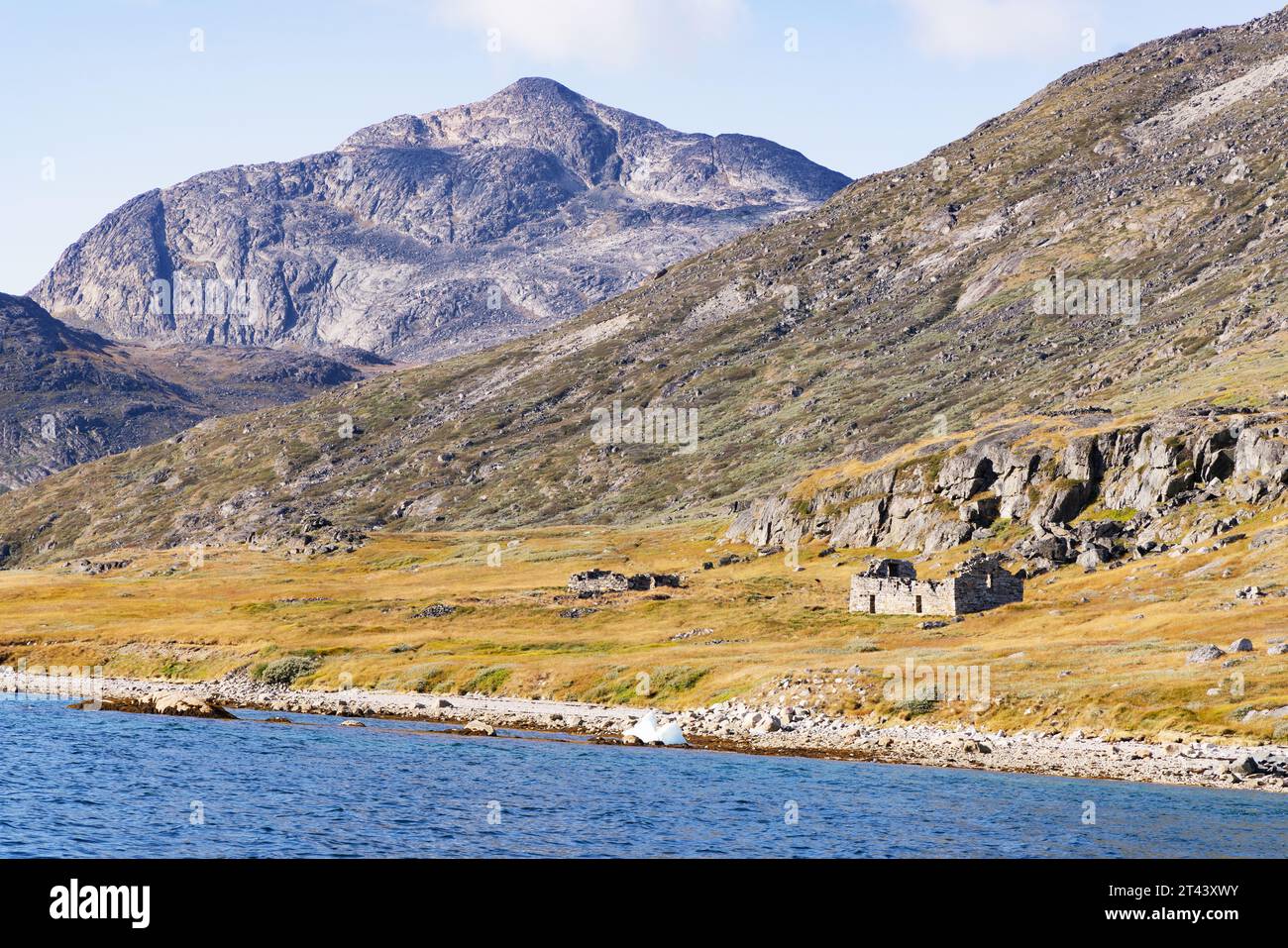 Ruins of Hvalsey church, last known home of the Greenland Norse, or ...