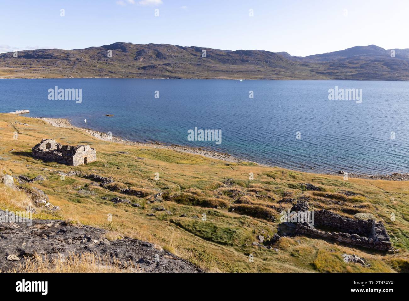 Ruins of Hvalsey church, last known home of the Greenland Norse, or ...