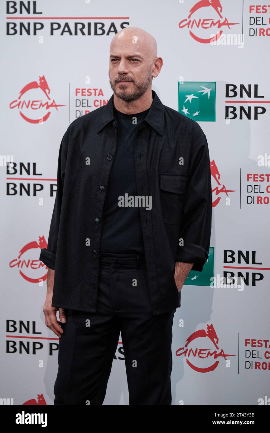 Rome, Italy. 28th Oct, 2023. Filippo Nigro attends the photocall of ...
