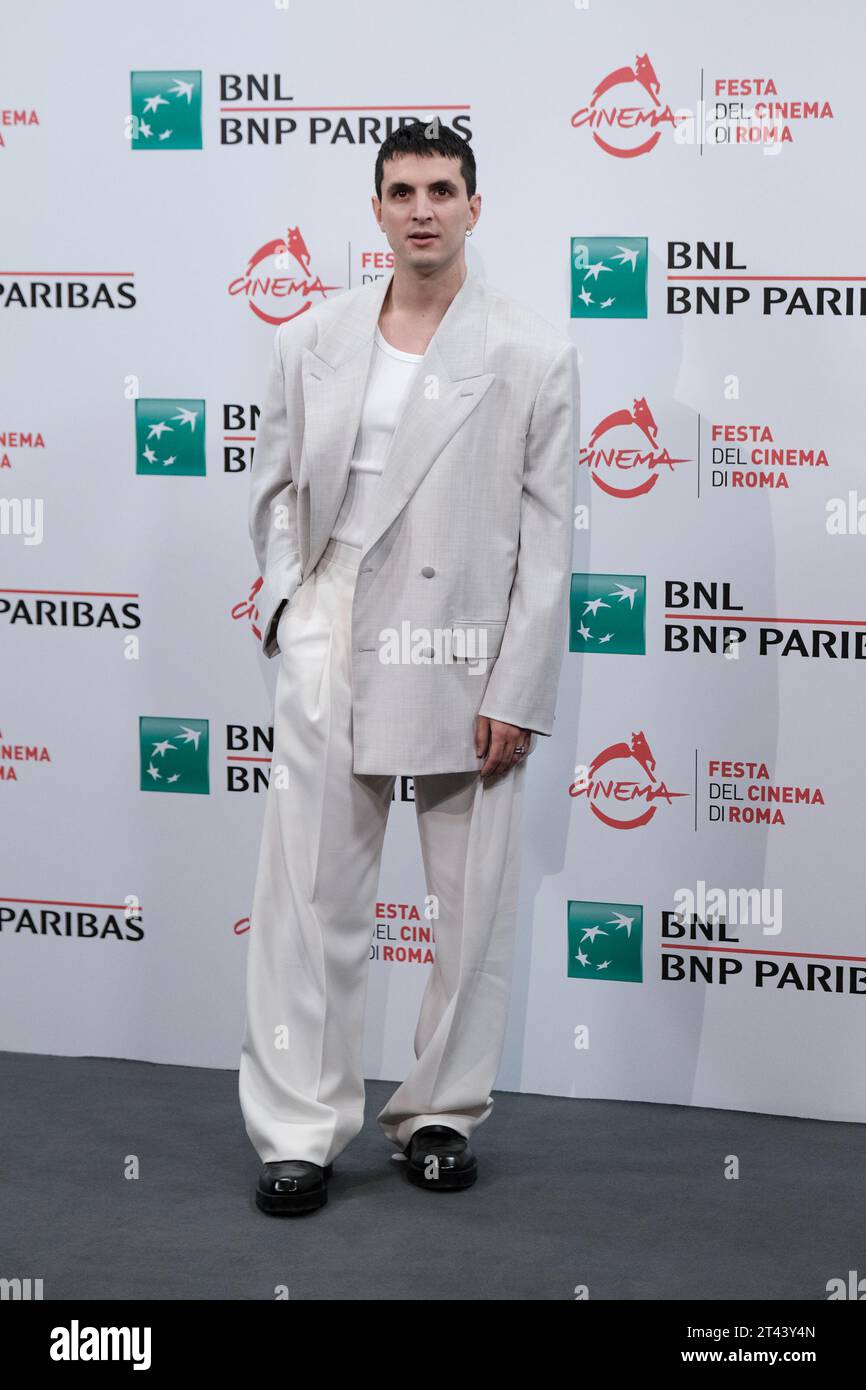 Rome, Italy. 28th Oct, 2023. Giacomo Ferrara attends the photocall of ...
