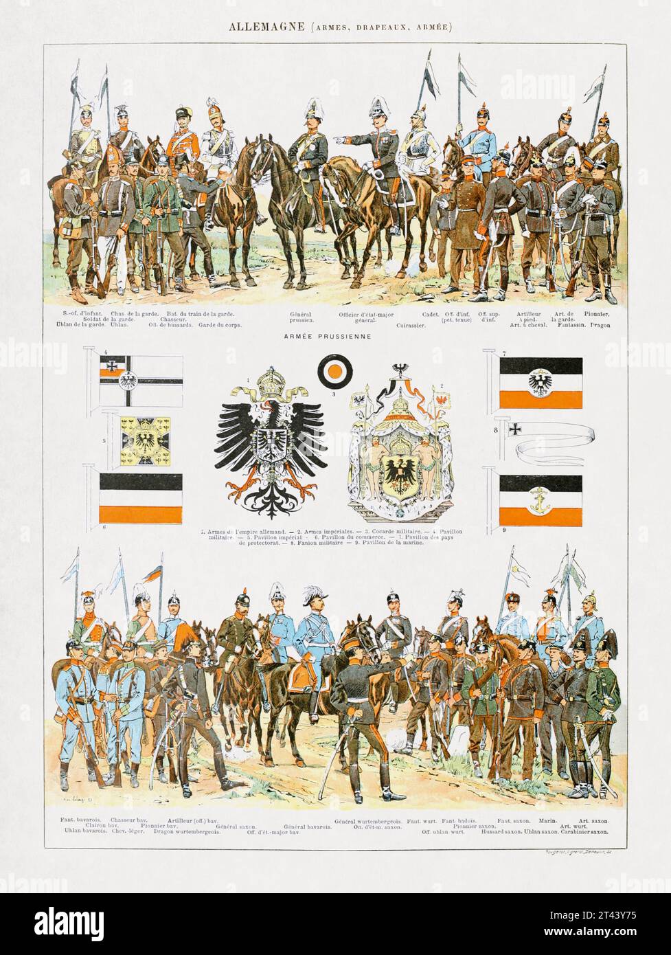 The prussian army in the 19th century hi-res stock photography and ...