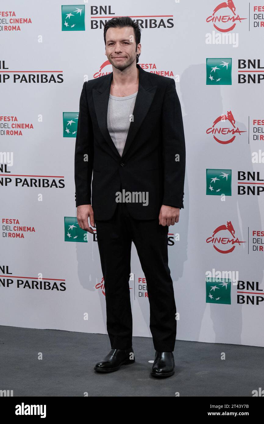 Rome, Italy. 28th Oct, 2023. Marlon Joubert attends the photocall of ...