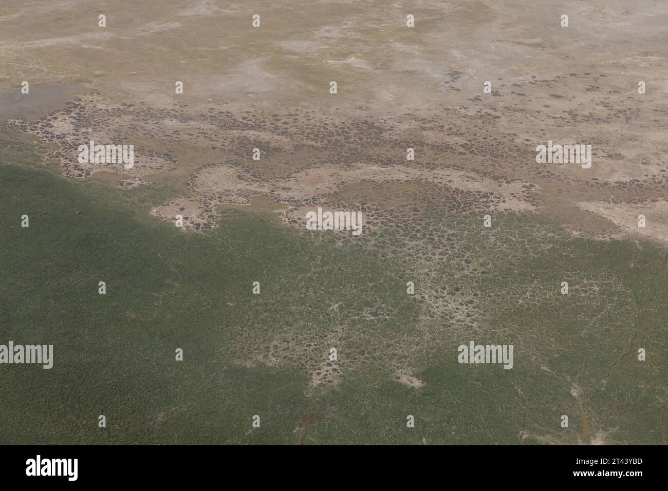 aerial view of the Kenyan landscape Stock Photo - Alamy