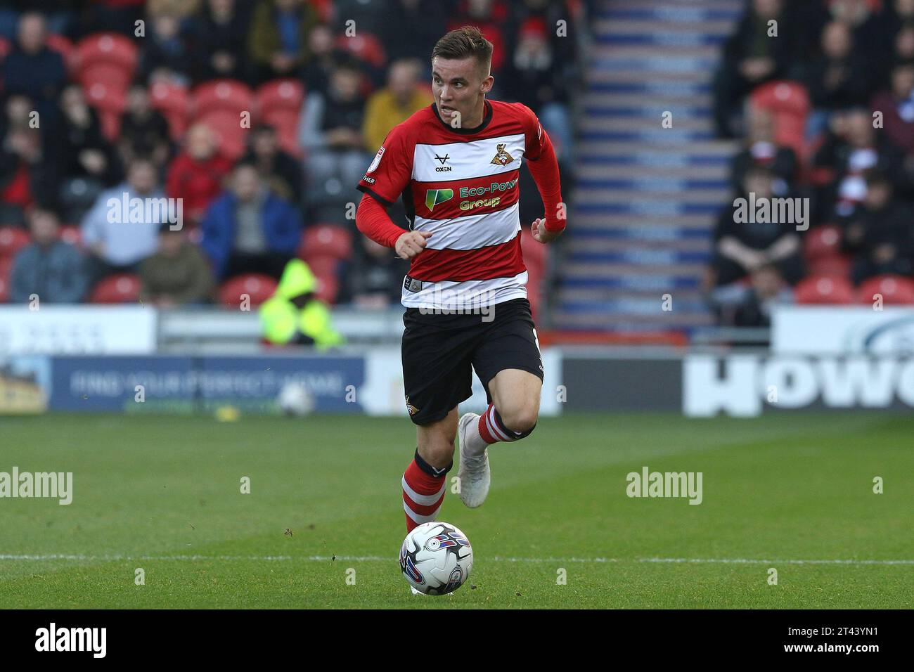 George Broadbent of Doncaster Rovers during the Sky Bet League 2 match ...