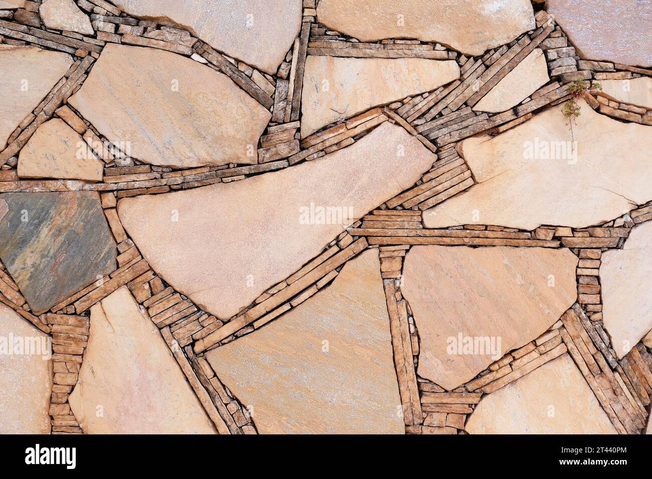 wall texture with stone, abstract scene background in warm tone and ...