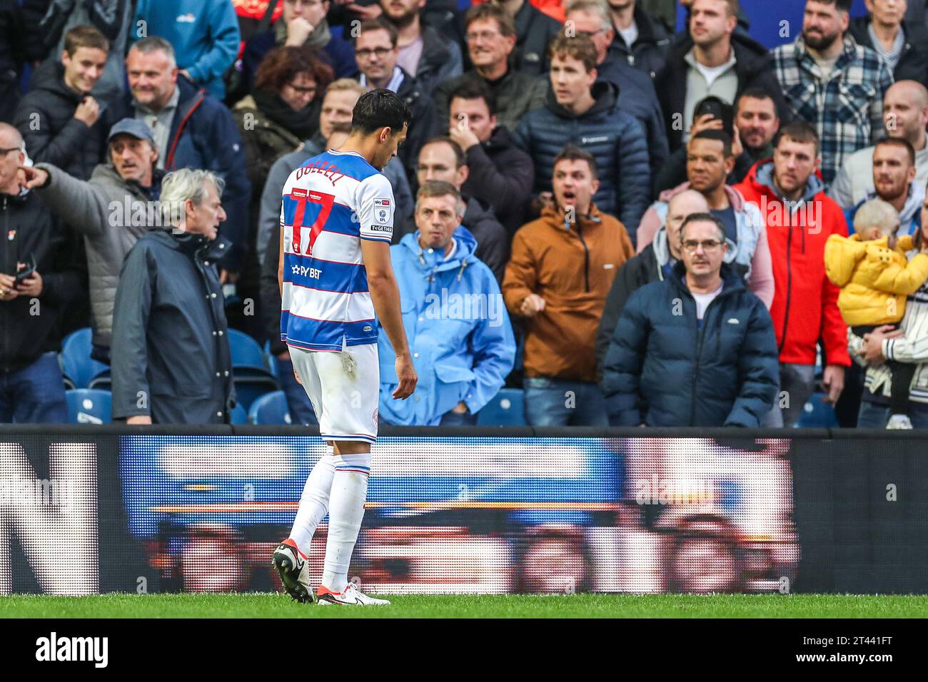 London, UK. 28th Oct, 2023. Queens Park Rangers midfielder Andre ...