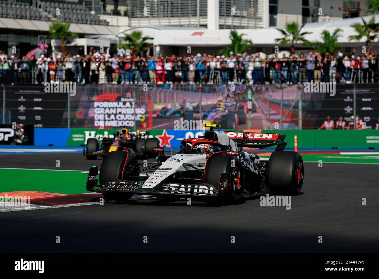 22 TSUNODA Yuki (jap), Scuderia AlphaTauri AT04, action during the 2023 Formula 1 Grand Premio ...