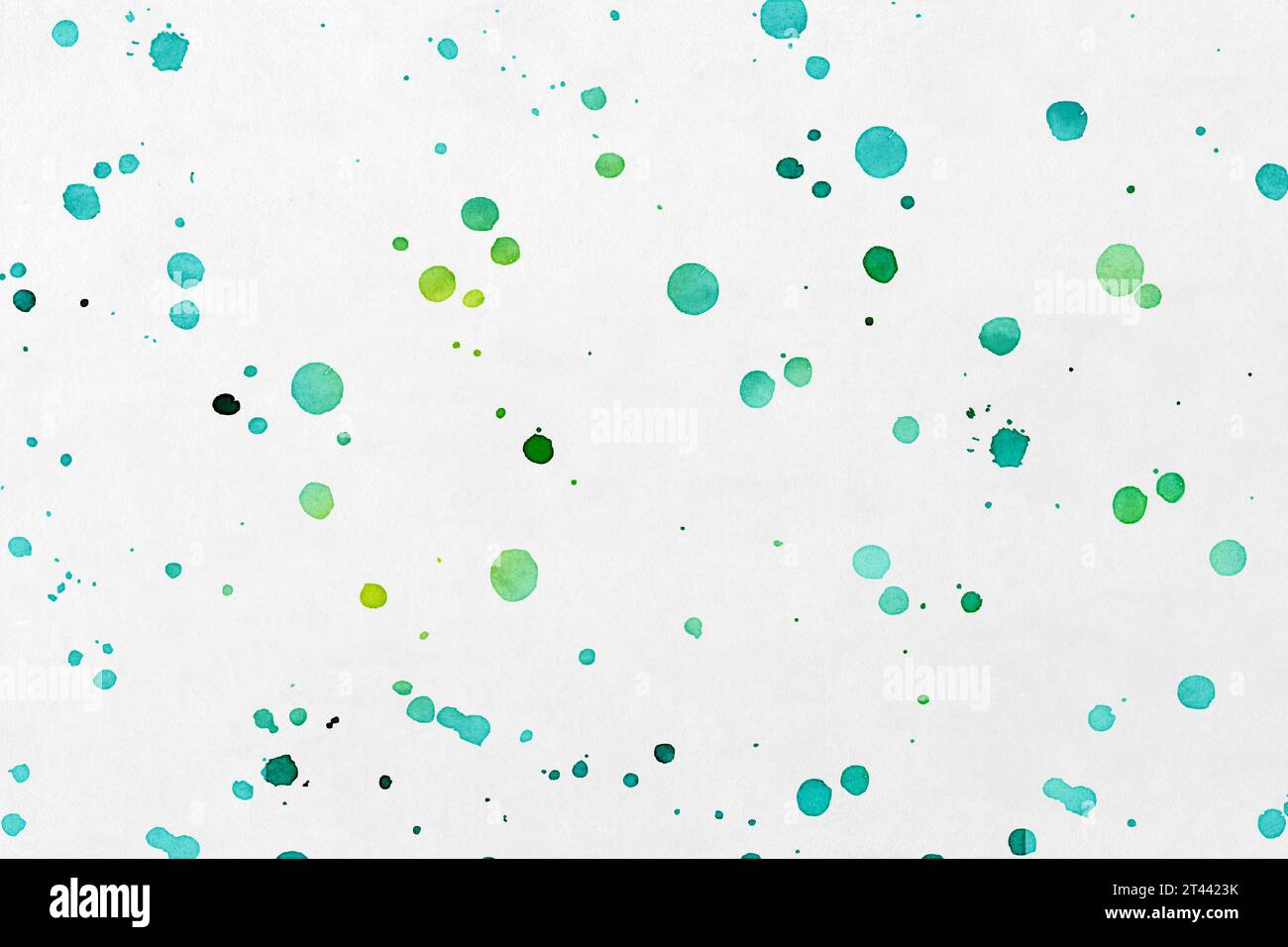 Random watercolor speckle dots seamless pattern. Hand drawn splash ...