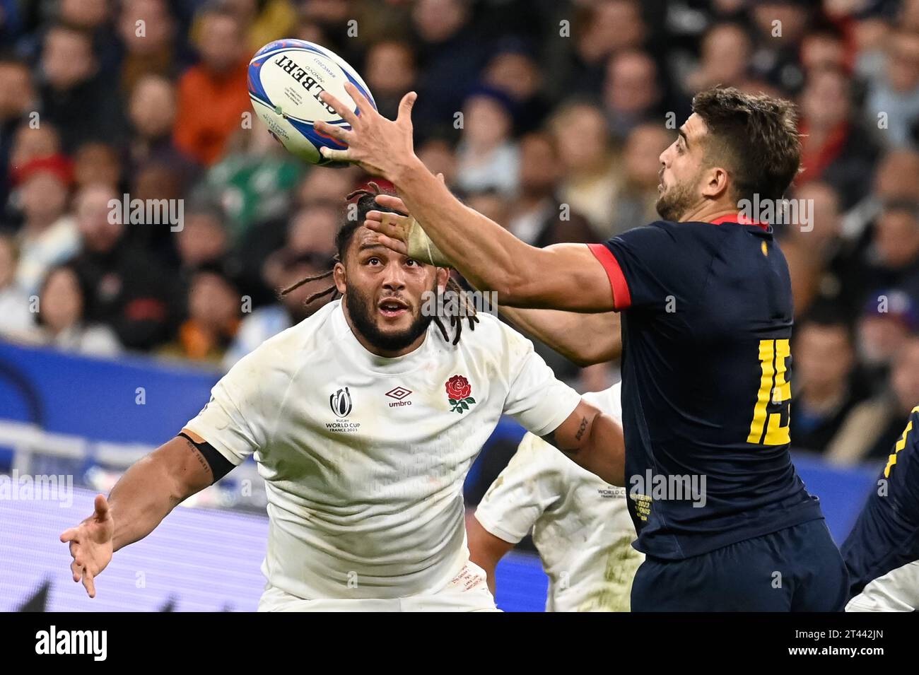 Saint Denis, France. 27th Oct, 2023. Julien Mattia/Le Pictorium ...