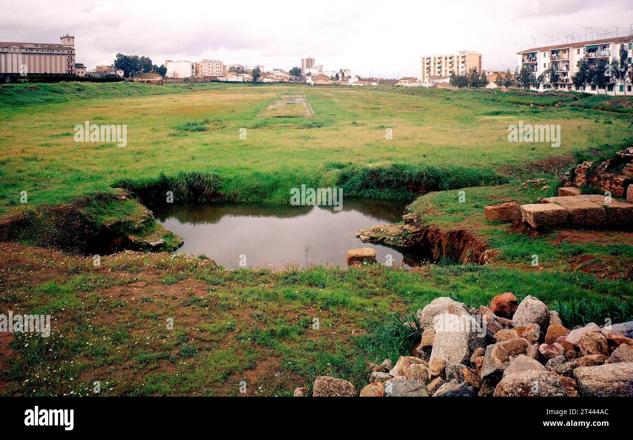 ARENA DEL CIRCO ROMANO DE MERIDA - SIGLO I. Location: CIRCO ROMANO ...