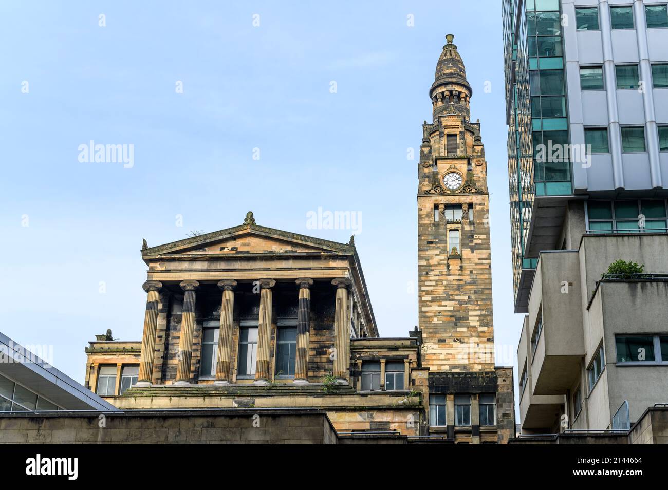 Saint Vincent Street church by architect Alexander Greek Thomson ...