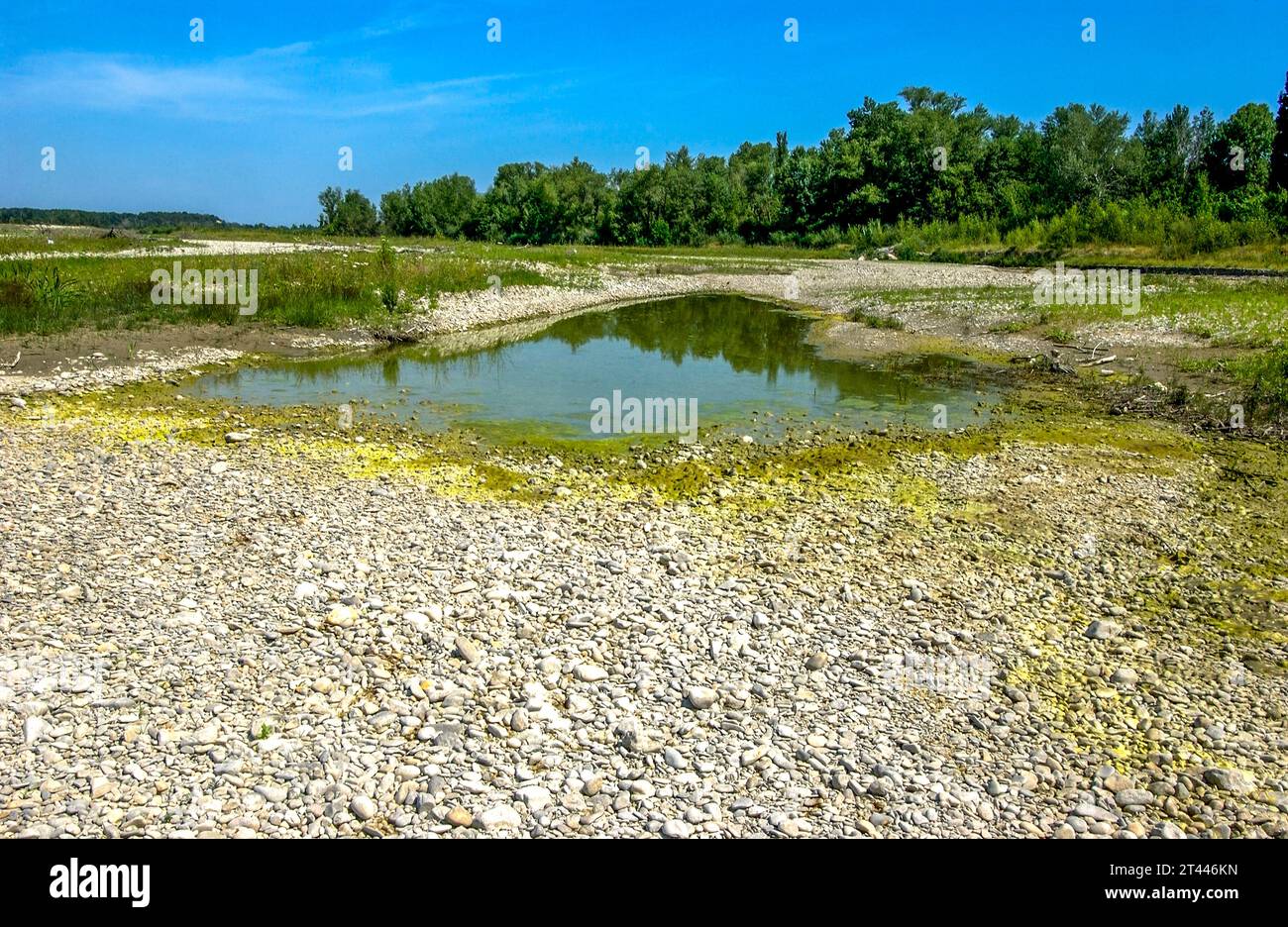 Dry river in the south of France Stock Photo - Alamy