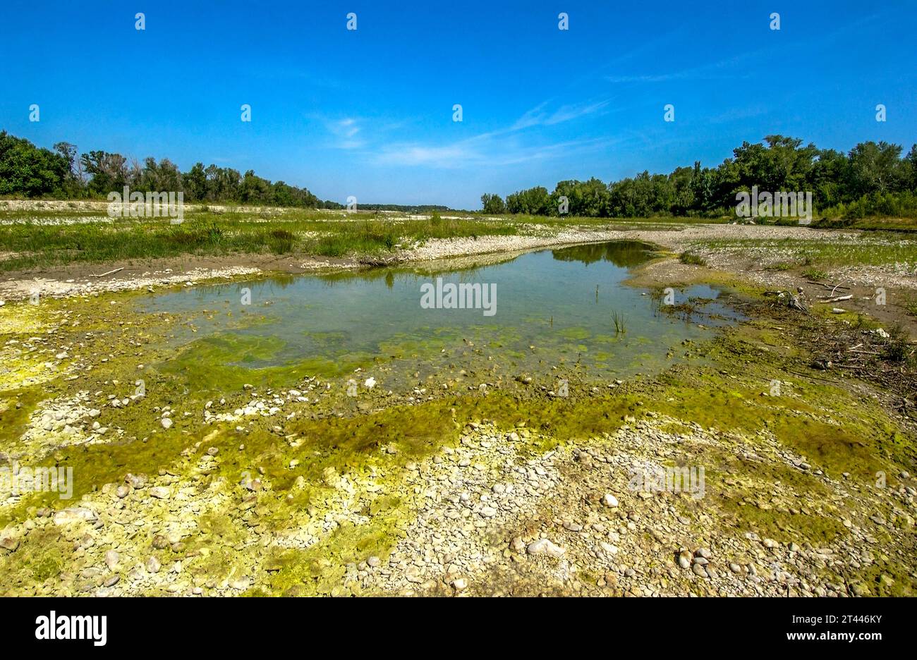 Dry river in the south of France Stock Photo - Alamy