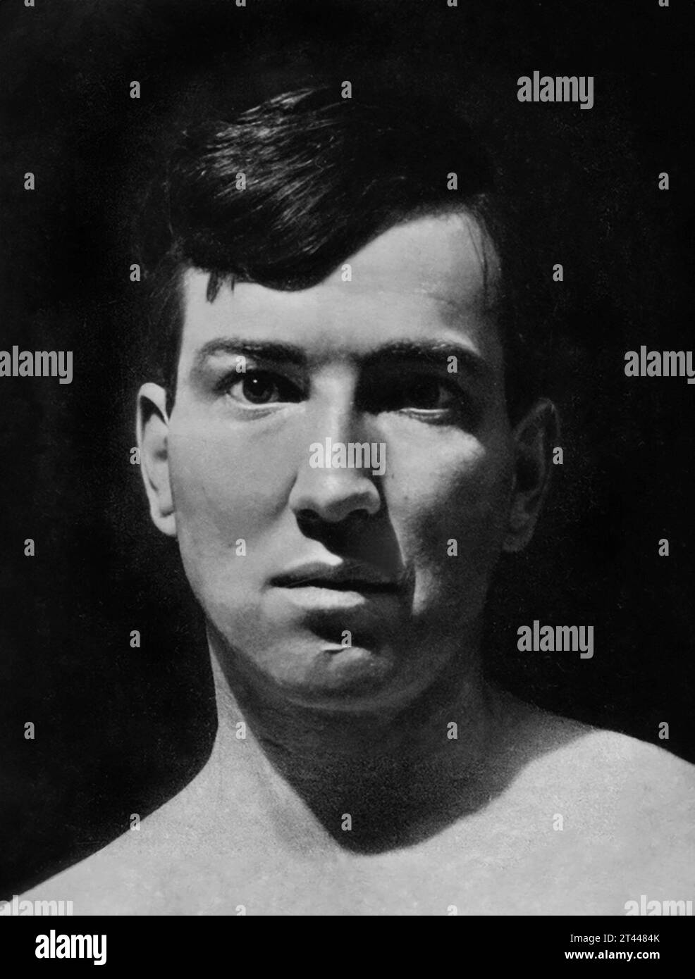 Robert Graves. Portrait of the English poet and novelist, Captain ...