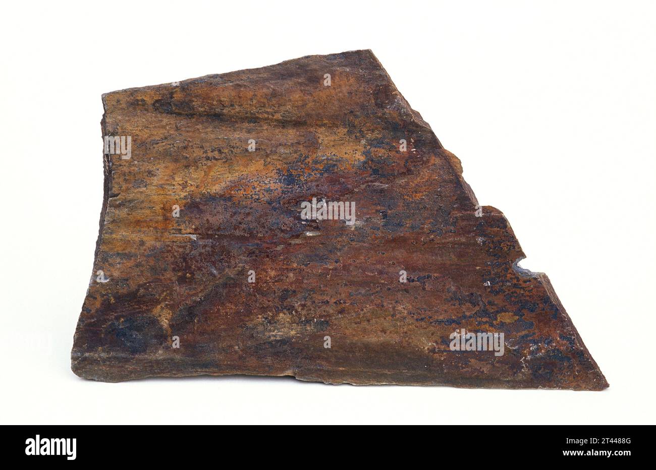 Schist is a metamorphic rock with foliation (schistose texture). Sample ...