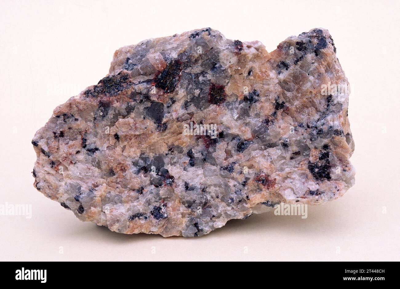Pink granite. Granite is an igneous intrusive rock with holocrystalline ...