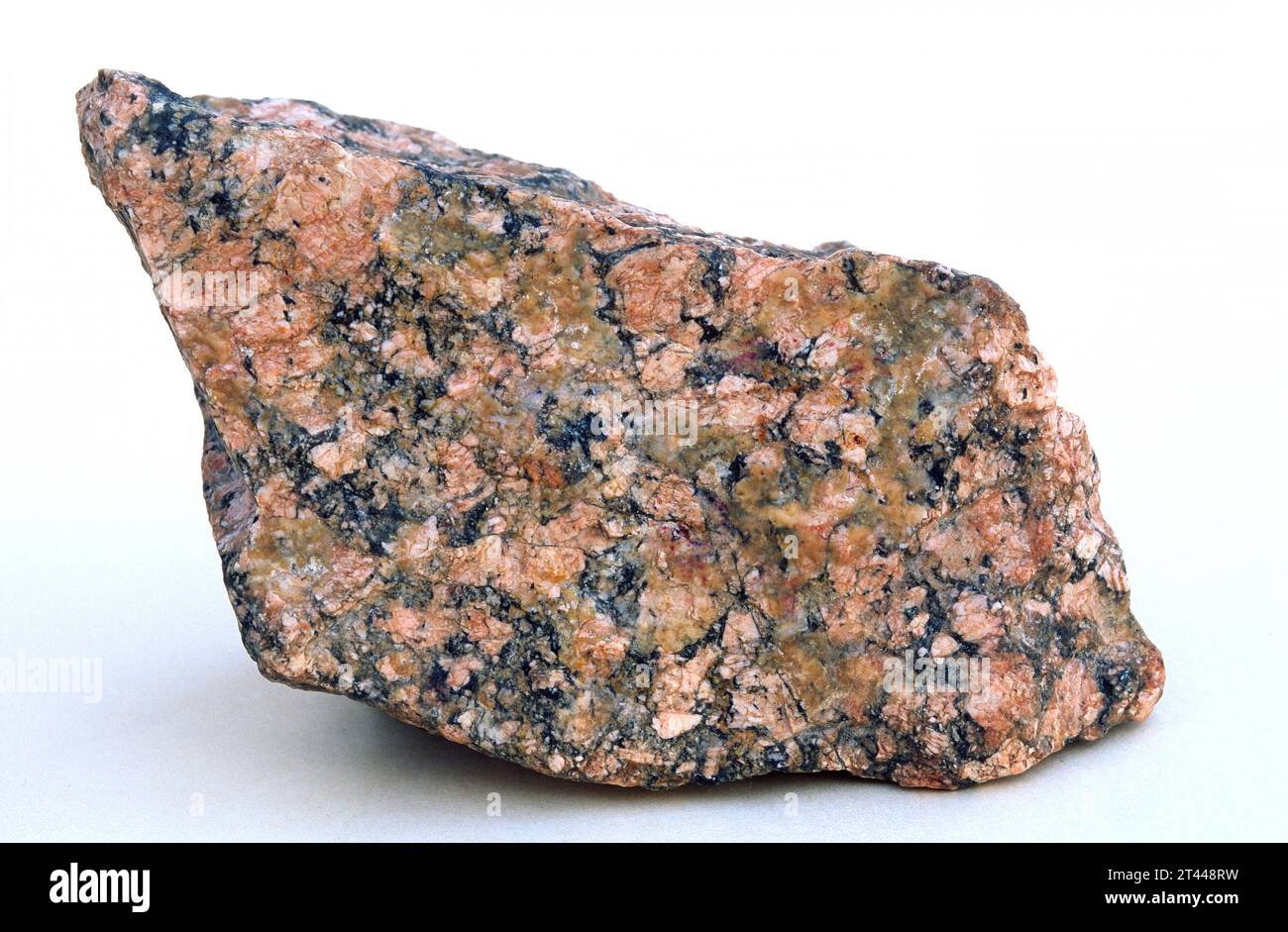 Syenite is an igneous intrusive rock similar to granite but with a lower proportion of quartz ...
