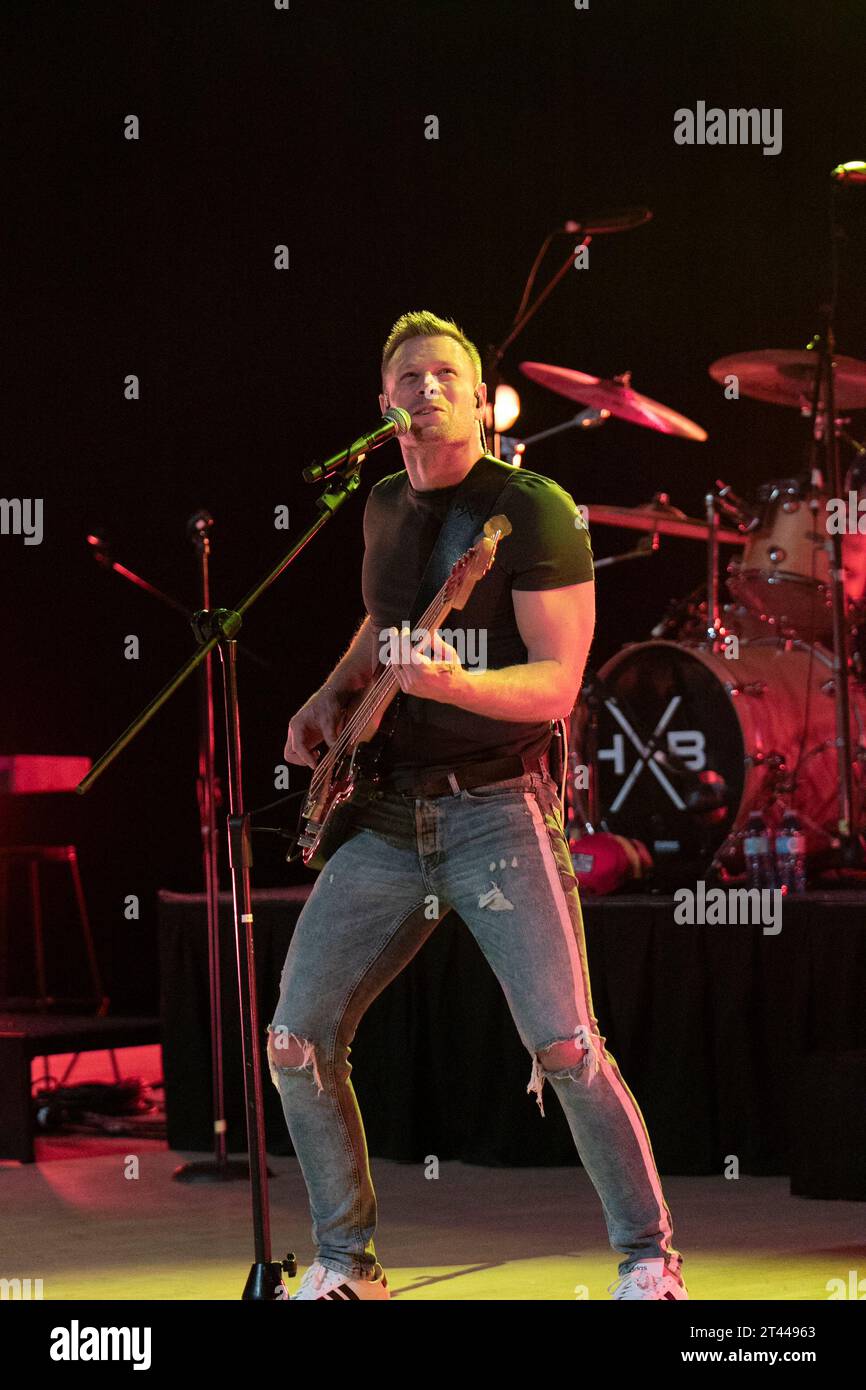 Edmonton, Canada. 26th Oct, 2023. Luke Hunter of the Canadian Country ...