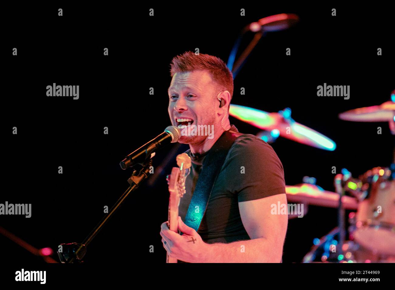 Edmonton, Canada. 26th Oct, 2023. Luke Hunter of the Canadian Country ...