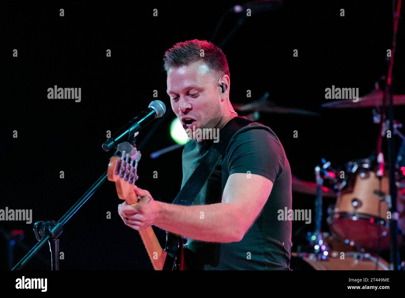 Edmonton, Canada. 26th Oct, 2023. Luke Hunter of the Canadian Country ...