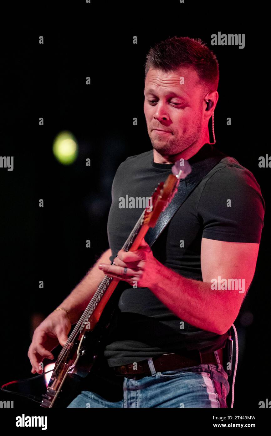 Edmonton, Canada. 26th Oct, 2023. Luke Hunter of the Canadian Country ...