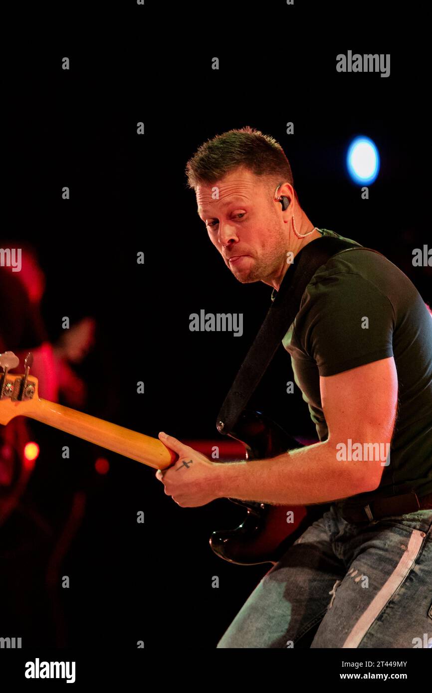 Edmonton, Canada. 26th Oct, 2023. Luke Hunter of the Canadian Country ...