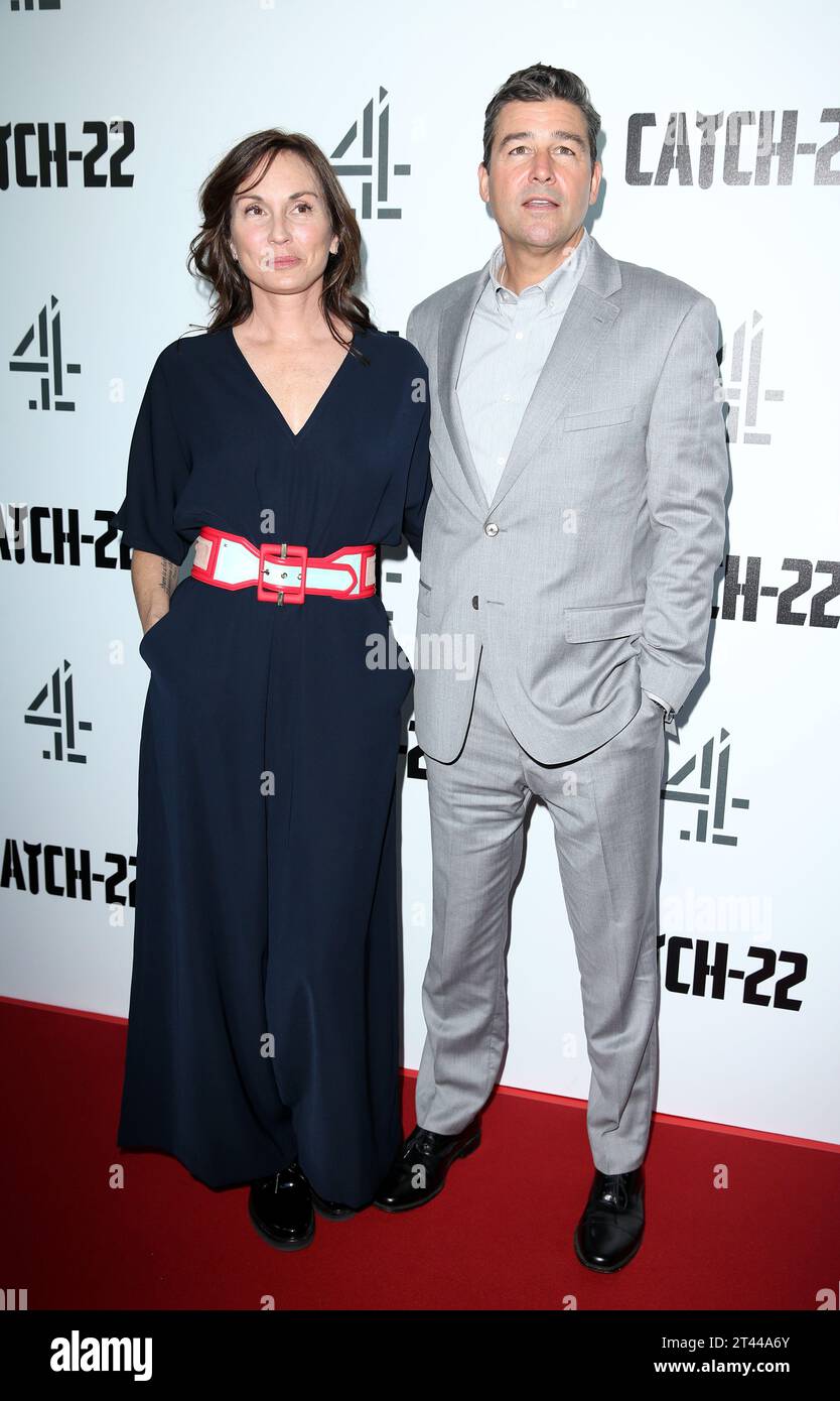 London, UK. 15th May, 2019. Kyle Chandler (R) attends the "Catch 22" UK ...