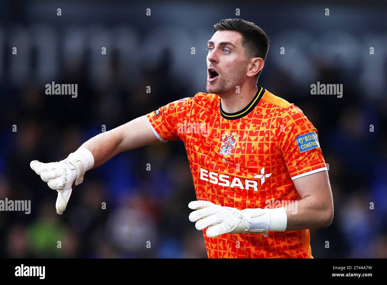 Tranmere Rovers goalkeeper Luke McGee during the Sky Bet League Two ...