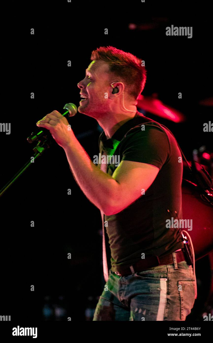 Edmonton, Canada. 26th Oct, 2023. Luke Hunter of the Canadian Country ...