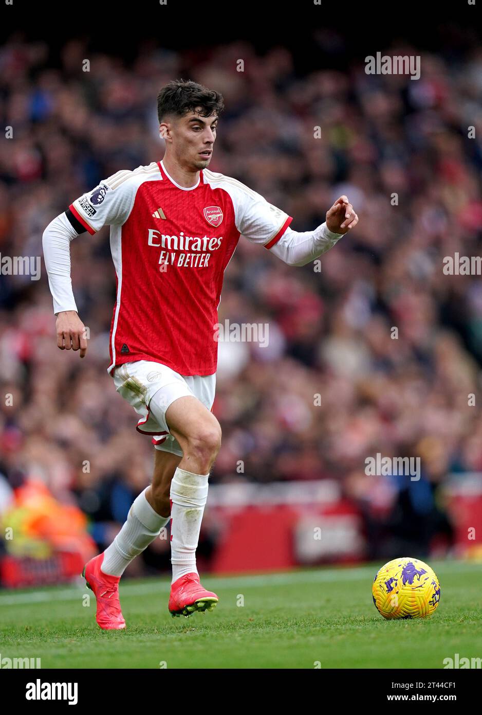 Arsenal’s Kai Havertz during the Premier League match at the Emirates ...
