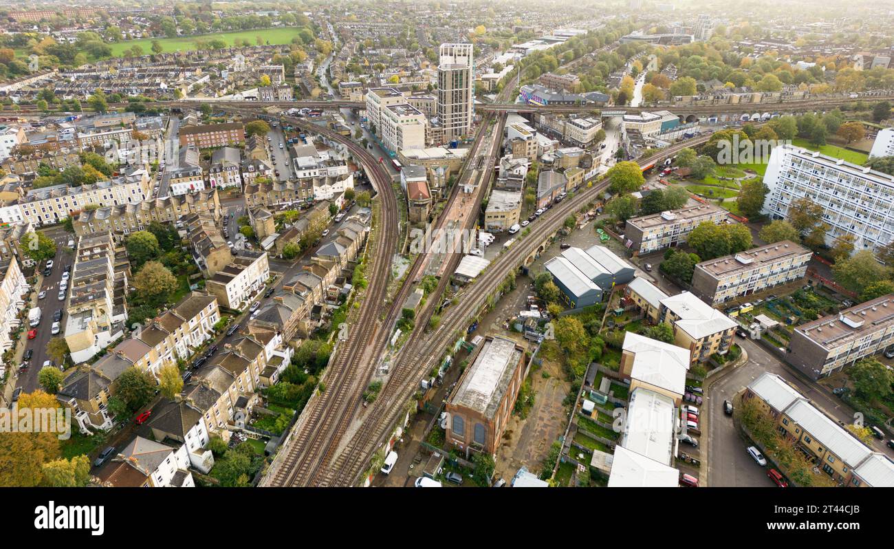 Loughborough Junction, camberwell, brixton, lambeth, london Stock Photo ...