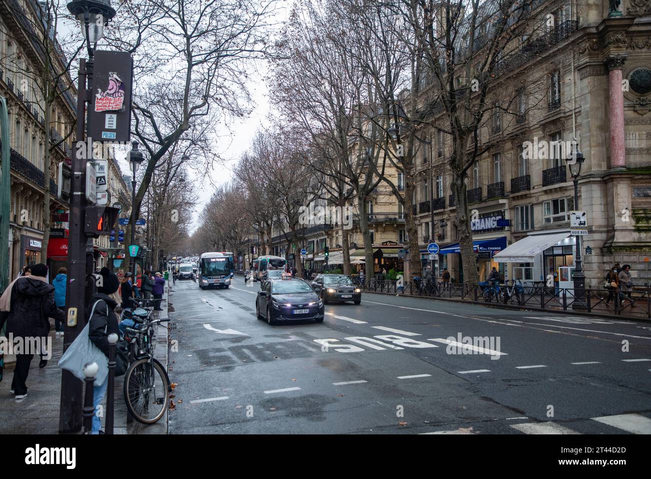 A stunning cityscape of Paris, France, showcasing its iconic ...