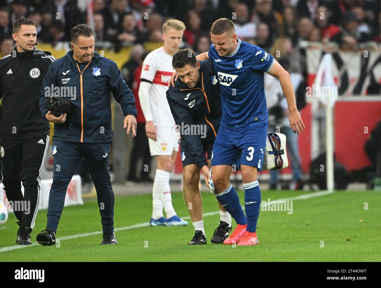 Stuttgart, Germany. 28th Oct, 2023. Soccer: Bundesliga, VfB Stuttgart - TSG 1899 Hoffenheim ...