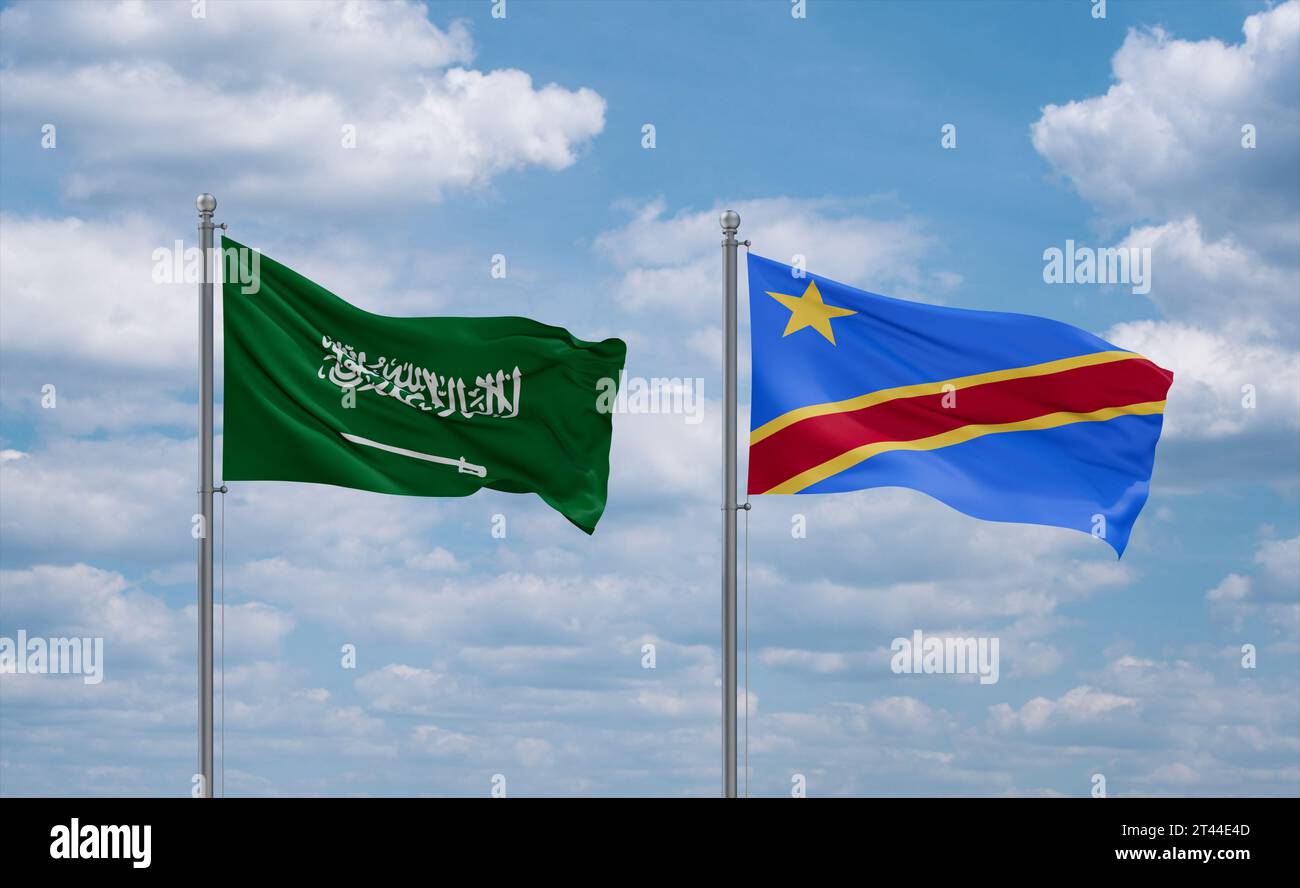 Saudi arabia congo flag hi-res stock photography and images - Alamy