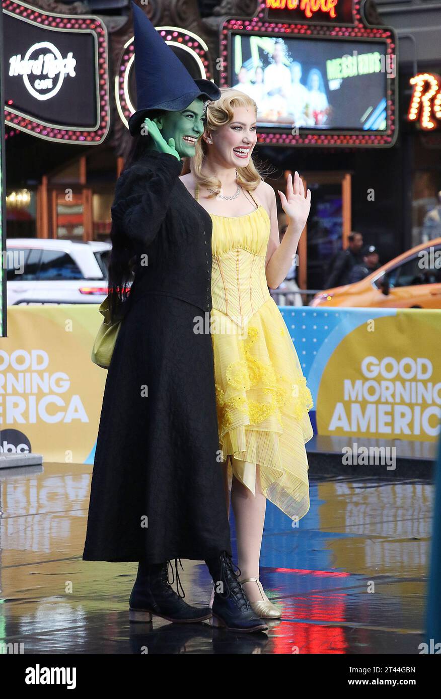 New York, NY, USA. 27th Oct, 2023. Alyssa Fox and McKenzie Kurtz and ...