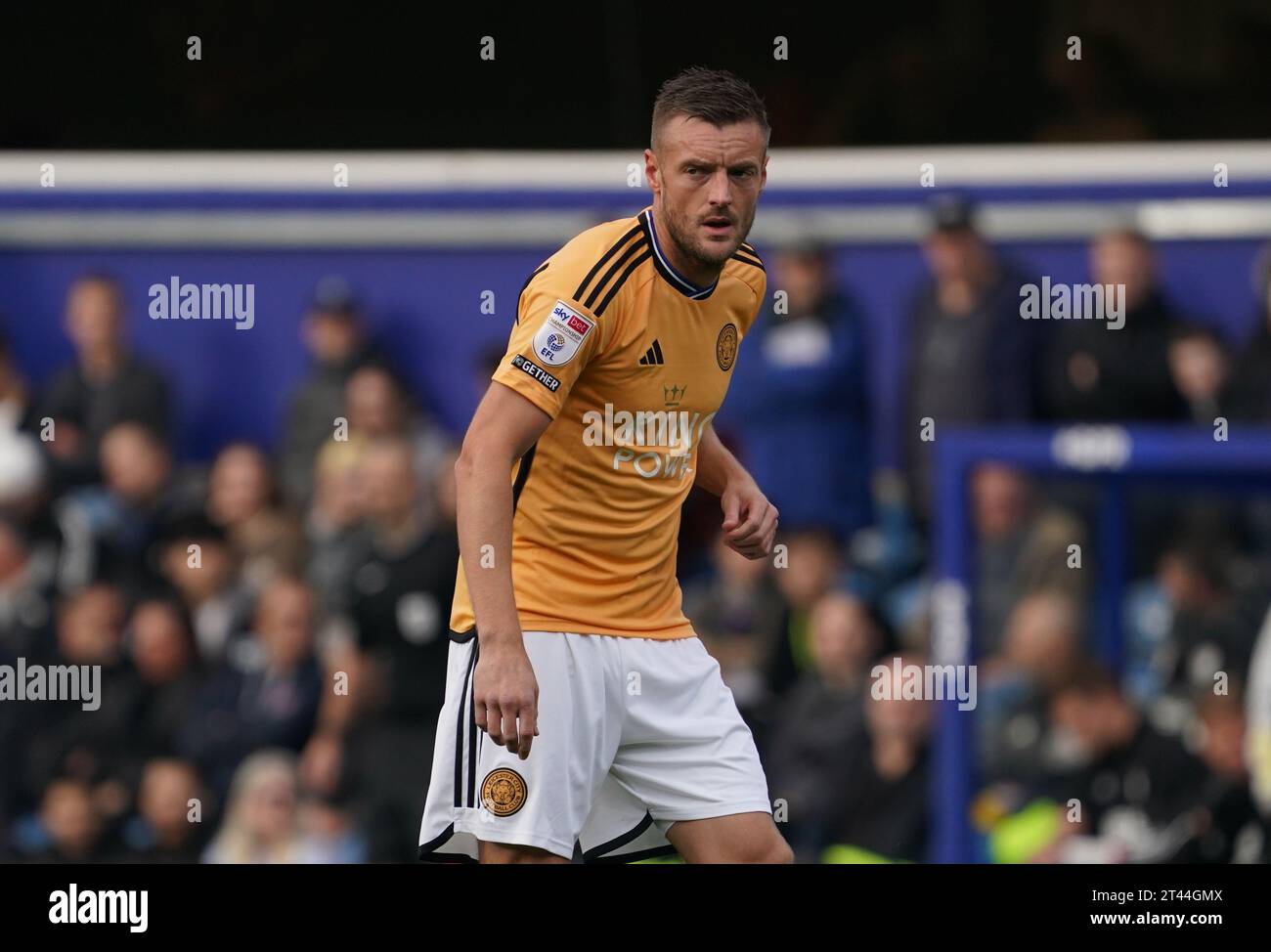 LONDON, ENGLAND - OCTOBER 28: Jamie Vardy of Leicester City during the ...