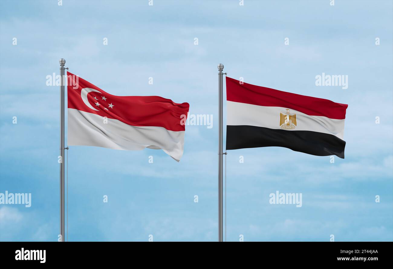 Singapore egypt hi-res stock photography and images - Alamy