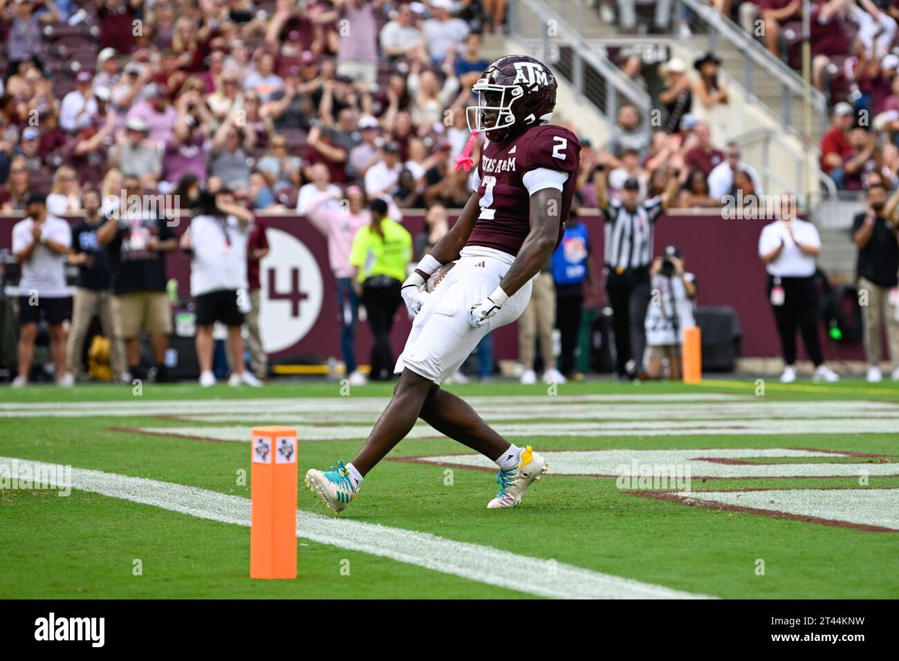 COLLEGE STATION, TX - OCTOBER 28: Texas A&M Aggies running back Rueben ...