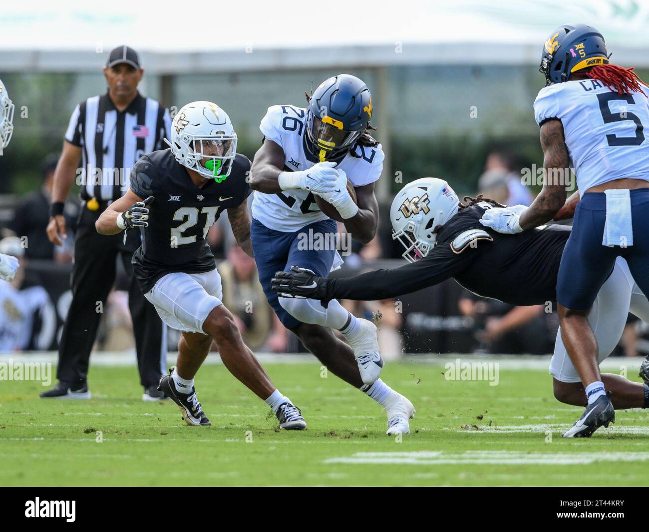 October 28, 2023: West Virginia running back Justin Johnson Jr. (26 ...